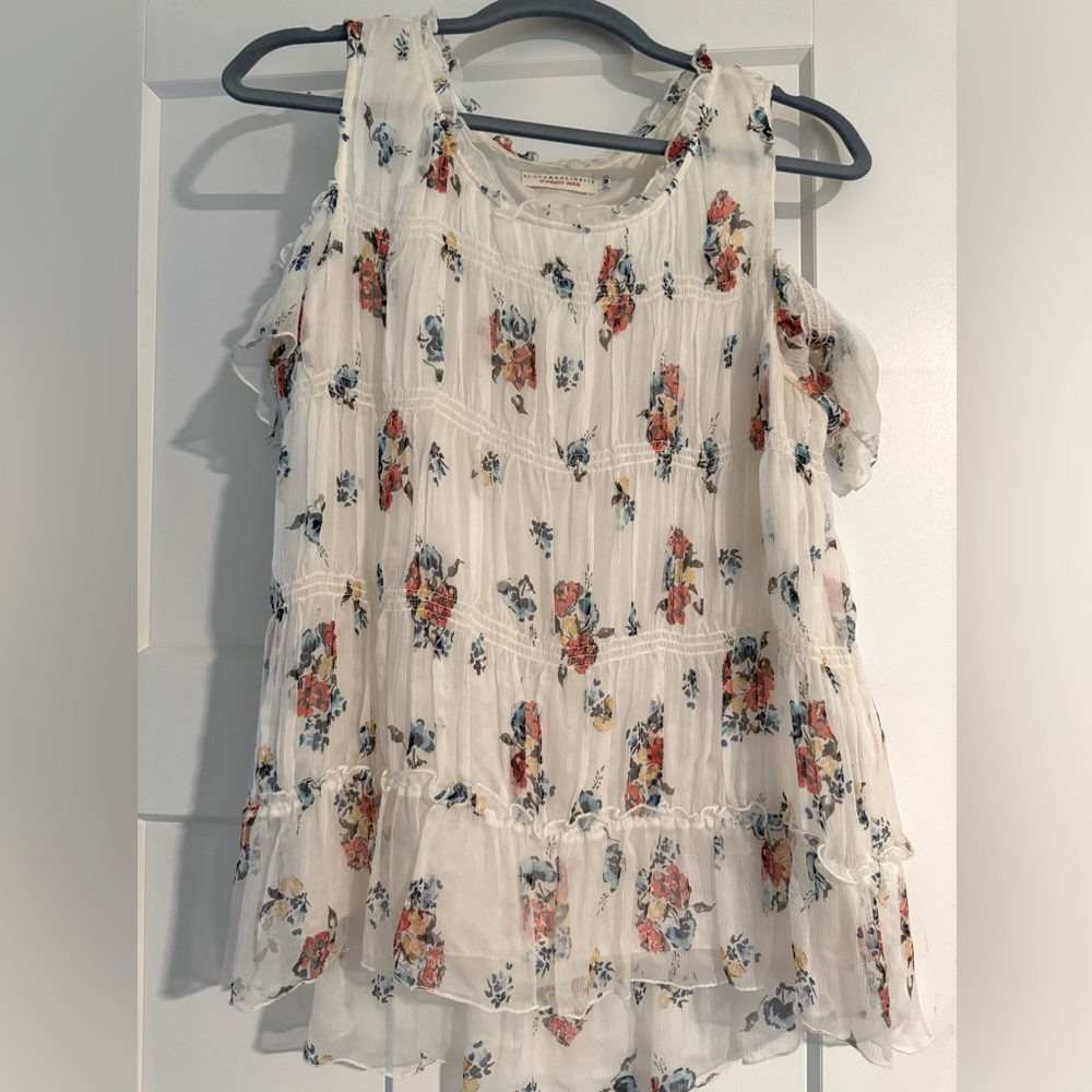 Johnny Was Off The Shoulder Shirt. - Gem